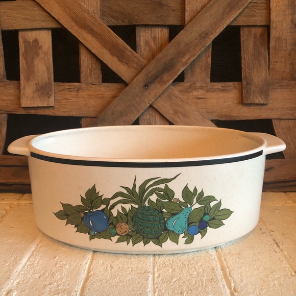 Lenox | Dining | Vintage Mid Century Retro 97s Lenox Fall Bounty Fruit ...